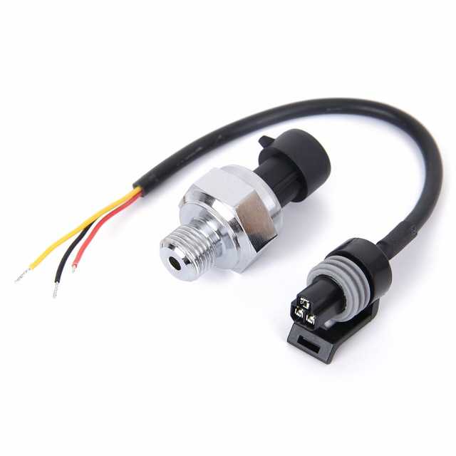 Buy 5V G1 / 4 0-1.2 MPa hydraulic water / oil / gas pressure sensor at ...