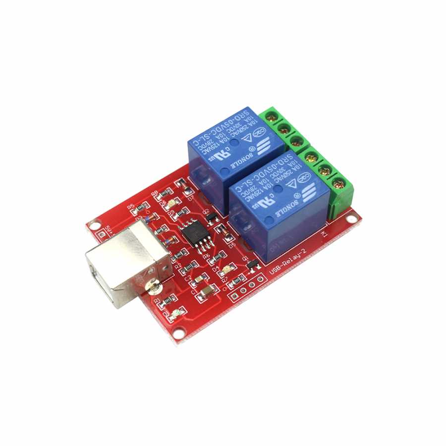 Buy 5v 2 Channel Usb Relay Card at an affordable price - Direnc.net®