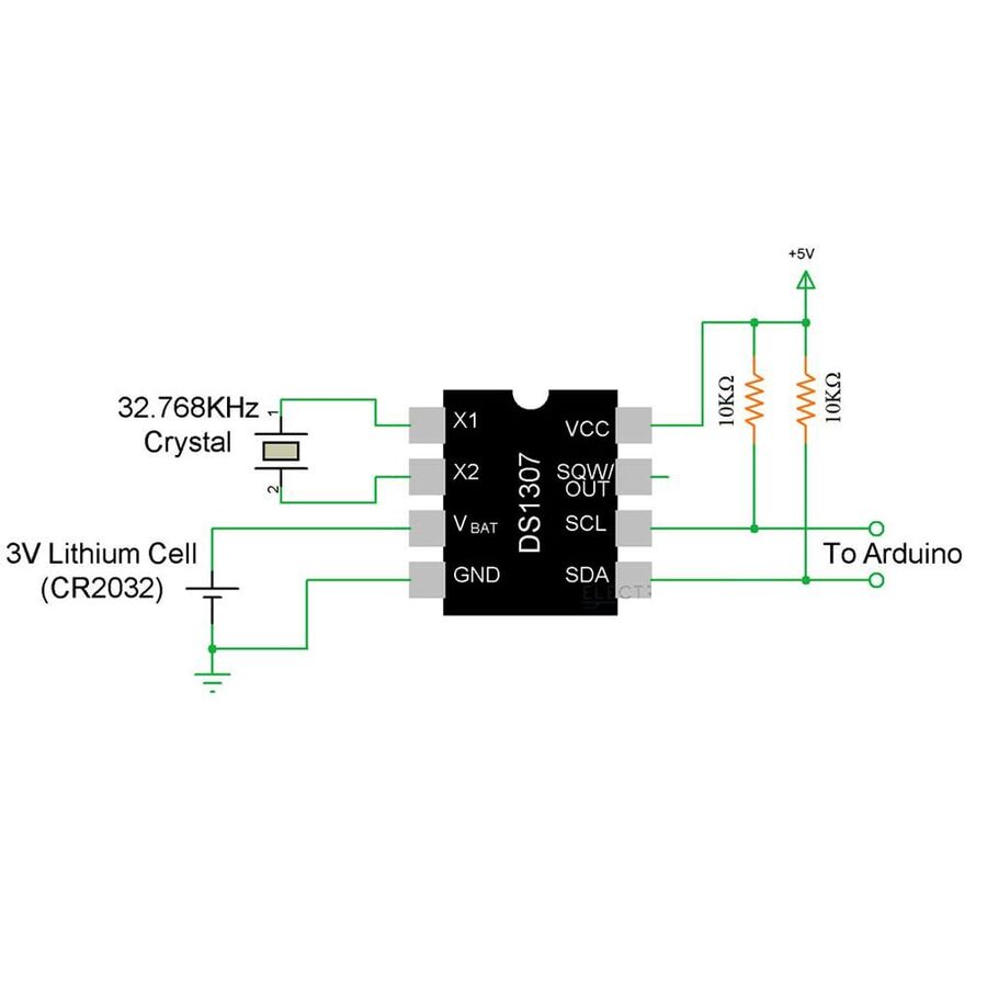 Buy DS1307 SMD RTC Real Time Integration SOIC-8 at an affordable price - Direnc.net®