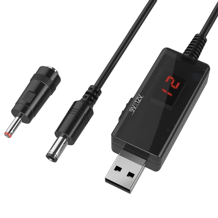 Kablolu USB Boost Dönüştürücü 5VDC - Çıkış 9V - 12V Uygun Fiyatıyla ...
