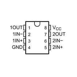 LM2903 SOIC-8 SMD Komparatör Entegresi Uygun Fiyatıyla Satın Al - Direnc.net®