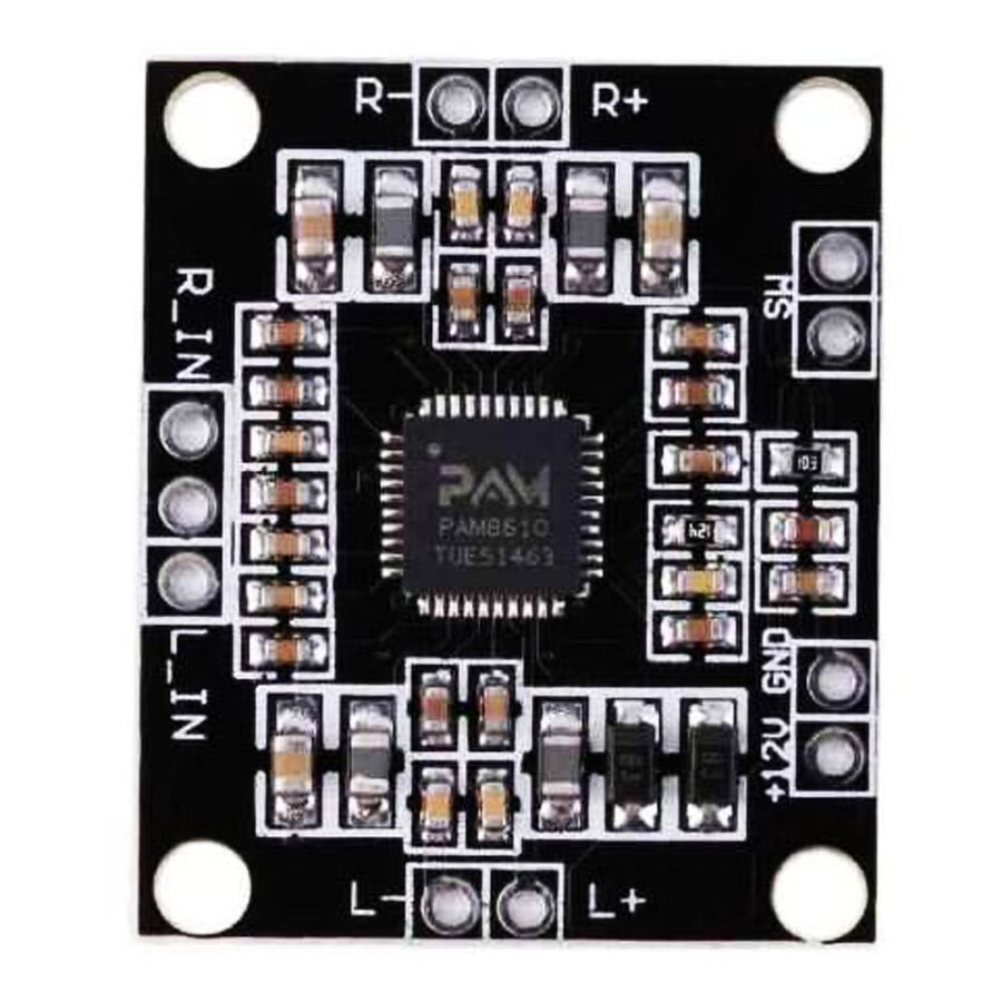Buy PAM8610 2x15W Stereo Amplifier Module at an affordable price - Direnc.net®