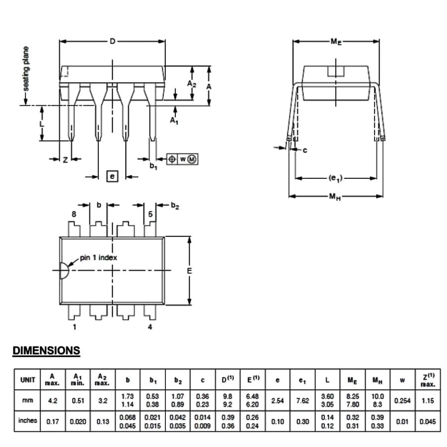 Buy PCA82C251 DIP Microcontroller DIP8 at an affordable price - Direnc.net®