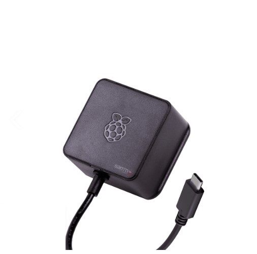 Raspberry Pi 4 Licensed Black Power Adapter - 5V-3A Buy Original ...