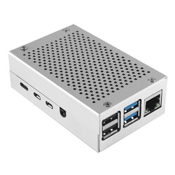 Raspberry Pi Aluminum Metal Case - Enclosure Box Buy With Affordable ...
