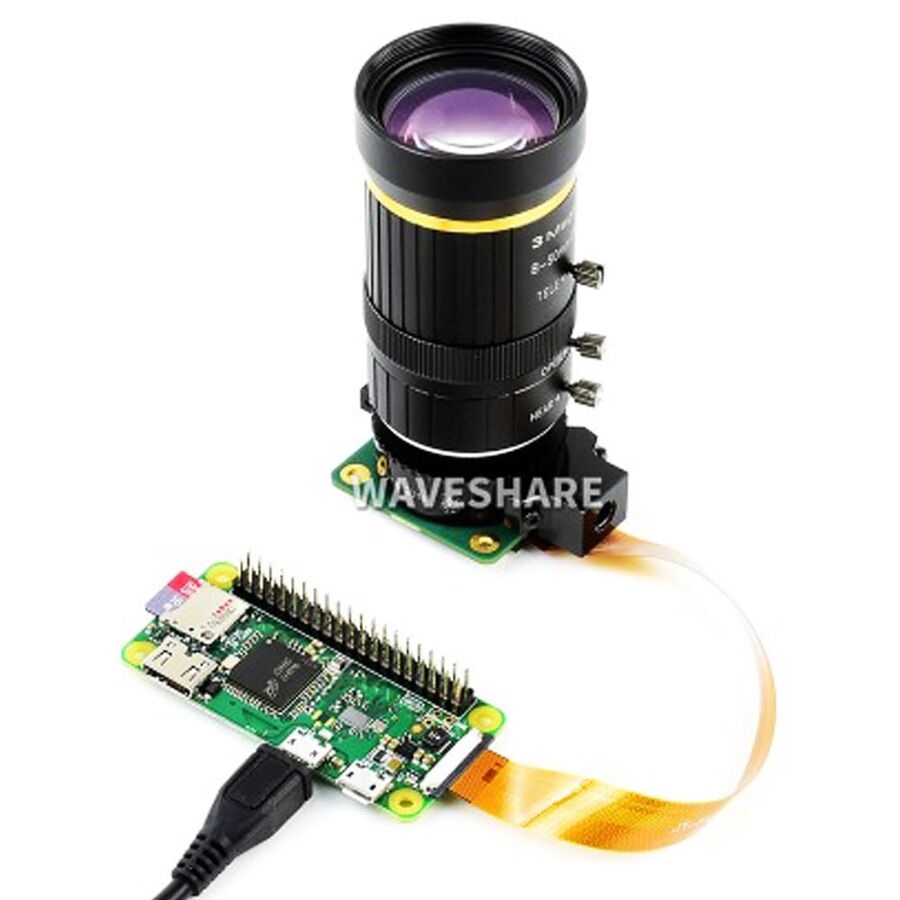 Raspberry Pi high quality camera 8-50mm zoom lens buy at affordable ...