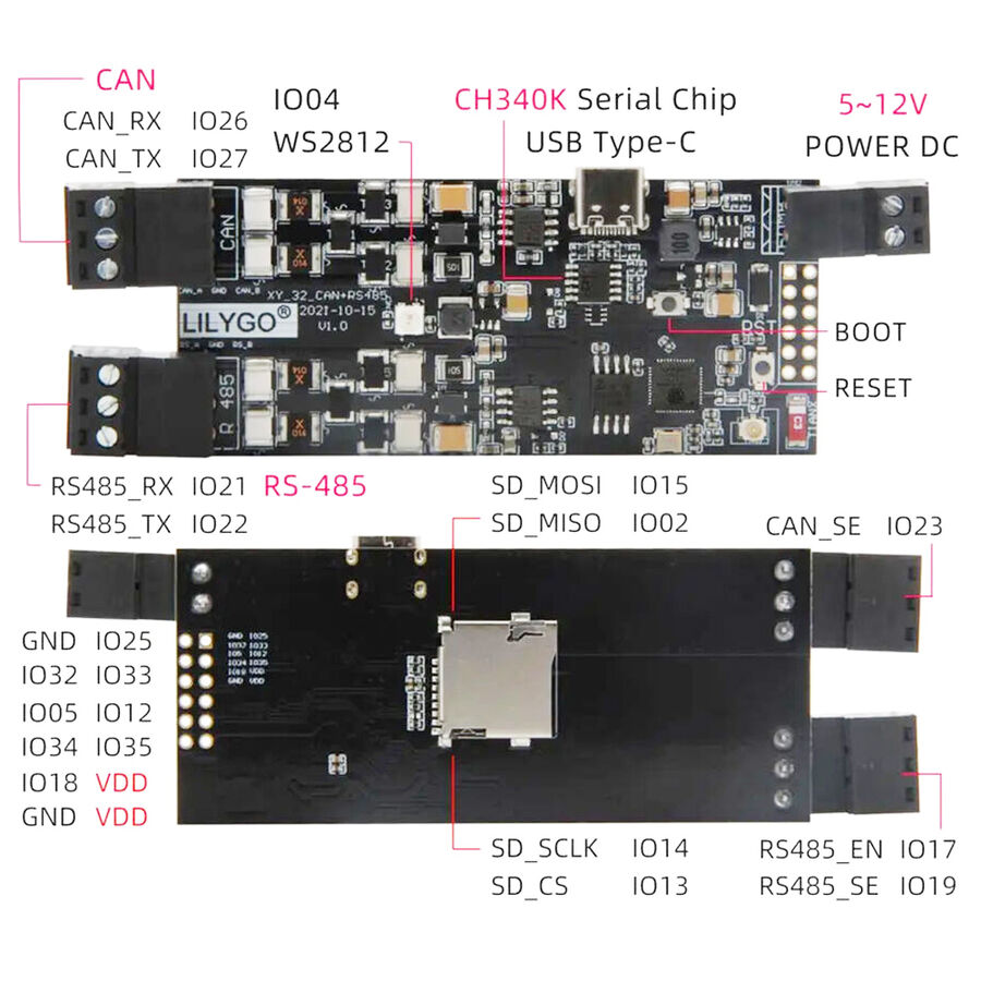 Esp32 Rs485 Can